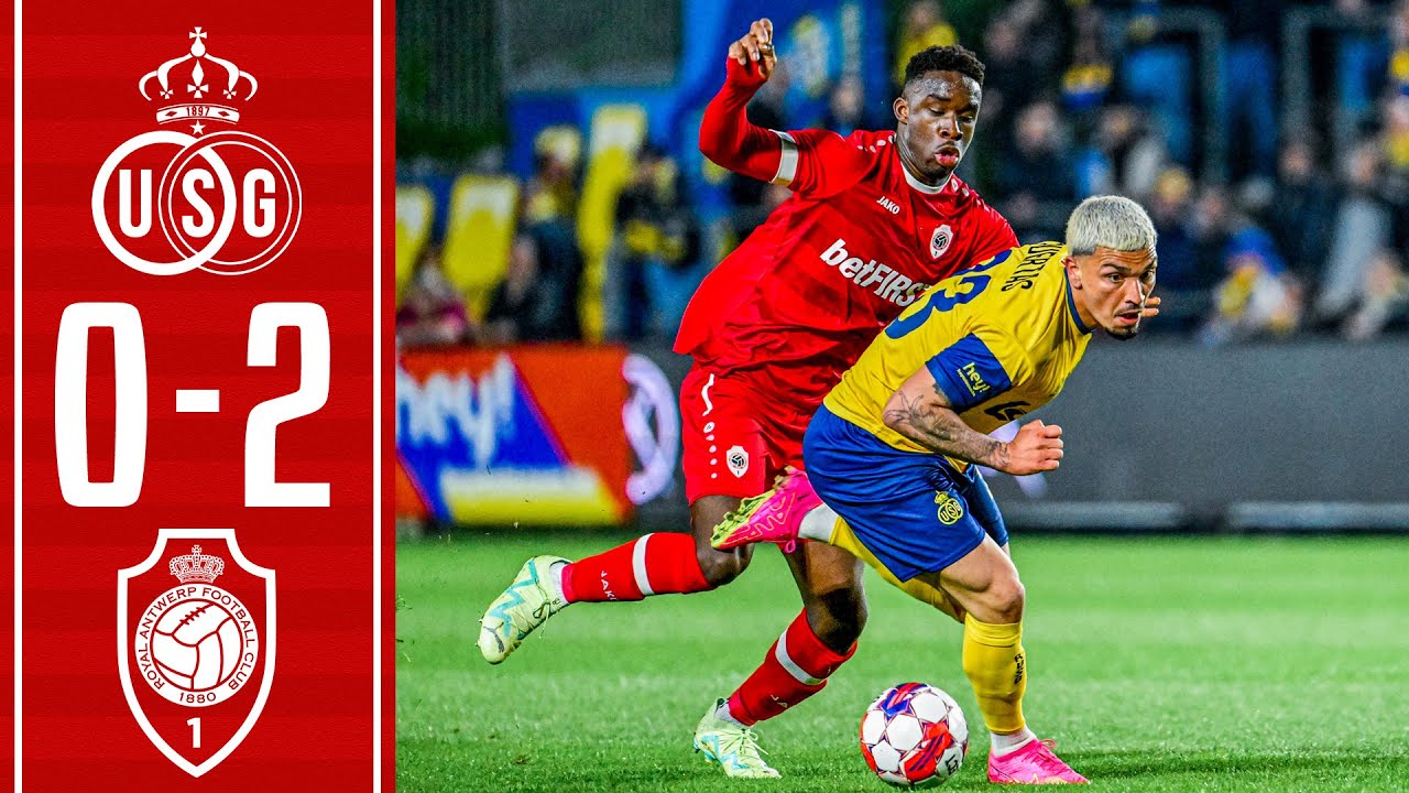 R Union SG 0-2 Royal Antwerp FC | Highlights | #JPL Champions' Play ...