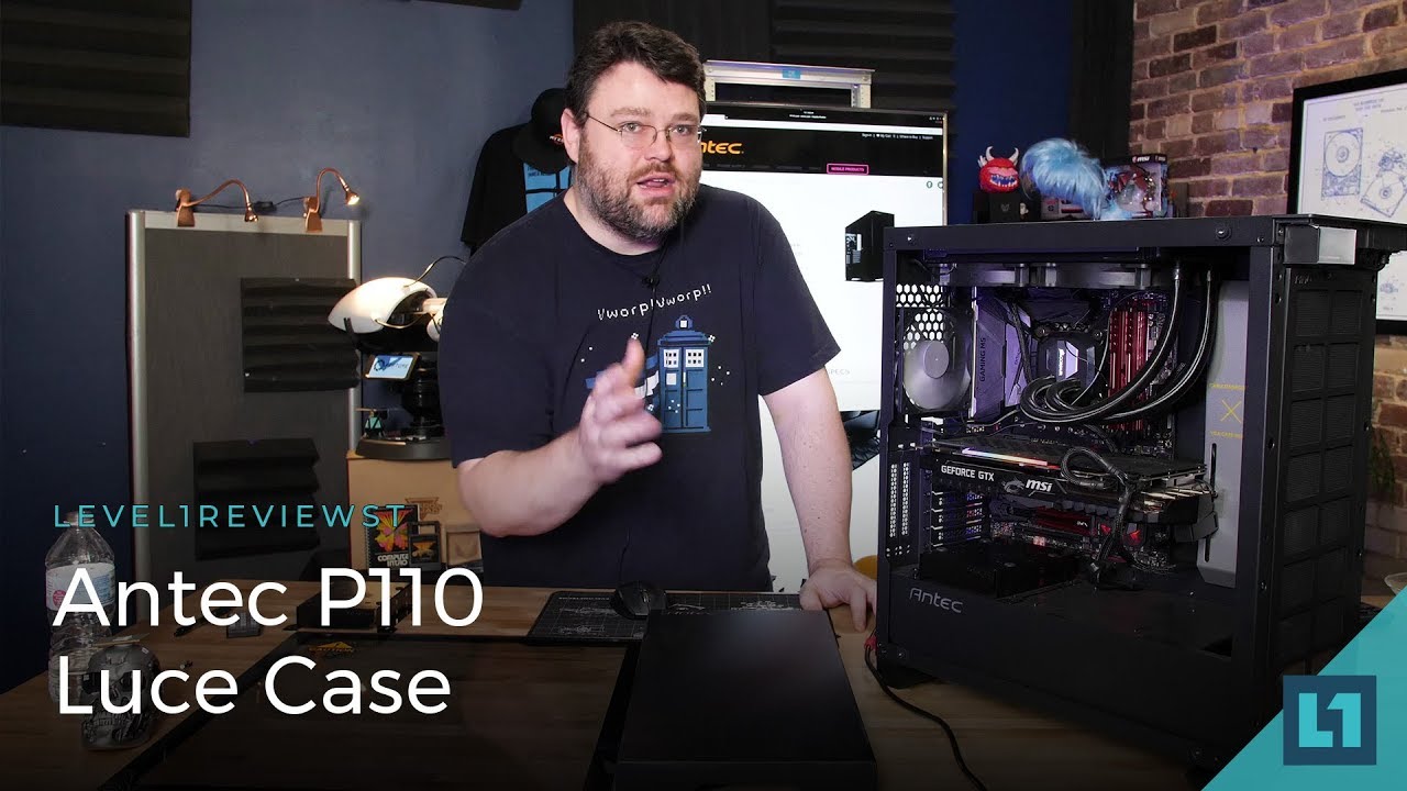 Antec P110 Luce Case Review + 8700k and MSI GTX 1080 Ti Gaming X build ...