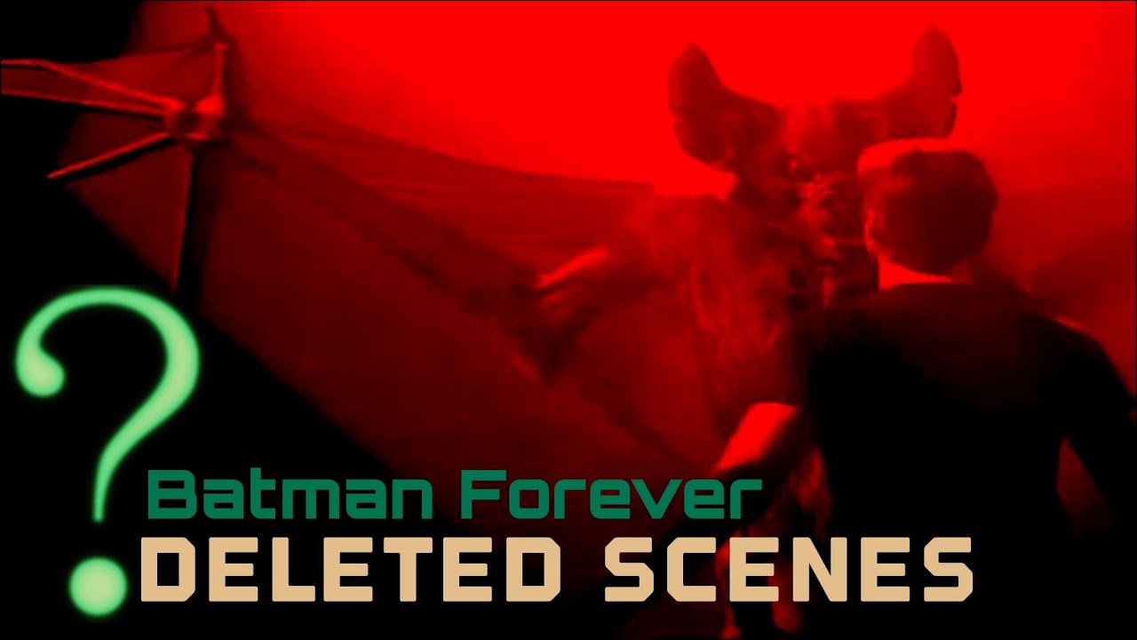 Batman Forever Deleted Scenes 1995 #DC #WarnerBros #thebatman - YouTube