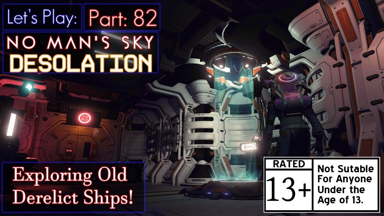 No Man's Sky (NMS) Live Stream : Exploring Old Derelict Ships : Petreak ...