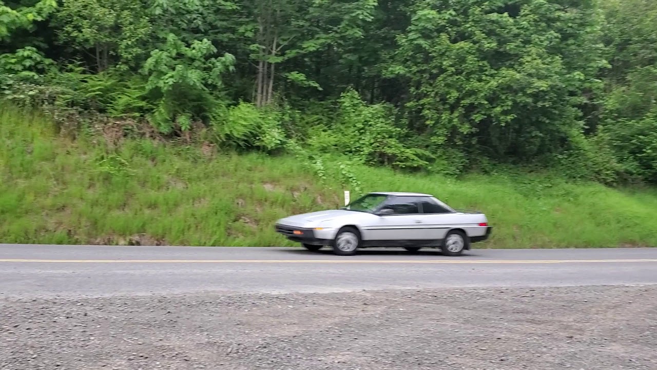 1985 Subaru XT turbo GL10 Drive By - YouTube