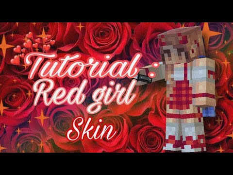 Pg3d Tutorial : Red Girl Skin | Ninah ҈ - YouTube