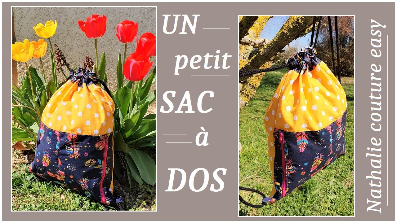 DIY pour un sac a dos simple et rapide à confectionner ! by Nathalie ...