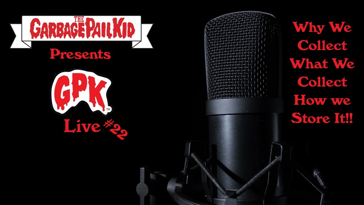 GPK Live #22 - Why We Collect, What We Collect, How We Store It!! - YouTube