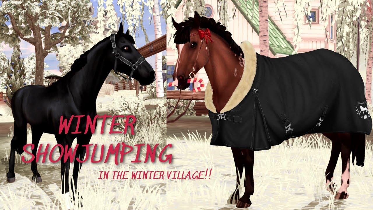 Christmas Showjumping in the Winter Village + Surprise!! || SSO RRP ...