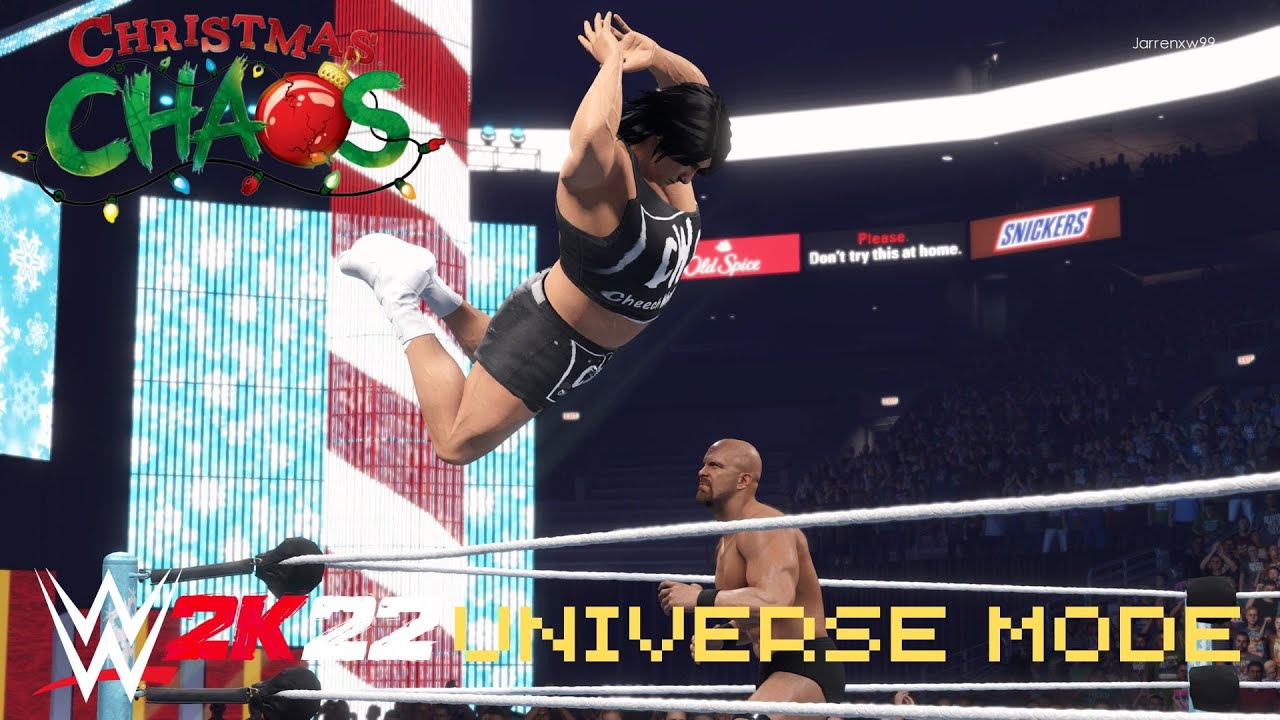 WWE CHRISTMAS CHAOS 2022 - WORLD WALKER ENTERTAINMENT - WWE 2K22 UNIVERSE MODE & CUSTOM STORY ...