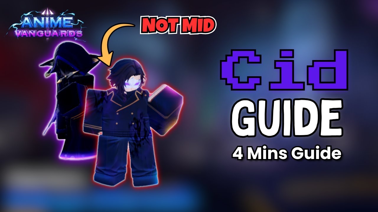4-Minute Cid/Smith John Guide | Anime Vanguard Guide - YouTube