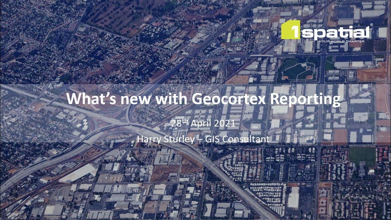 Geocortex Reporting - YouTube