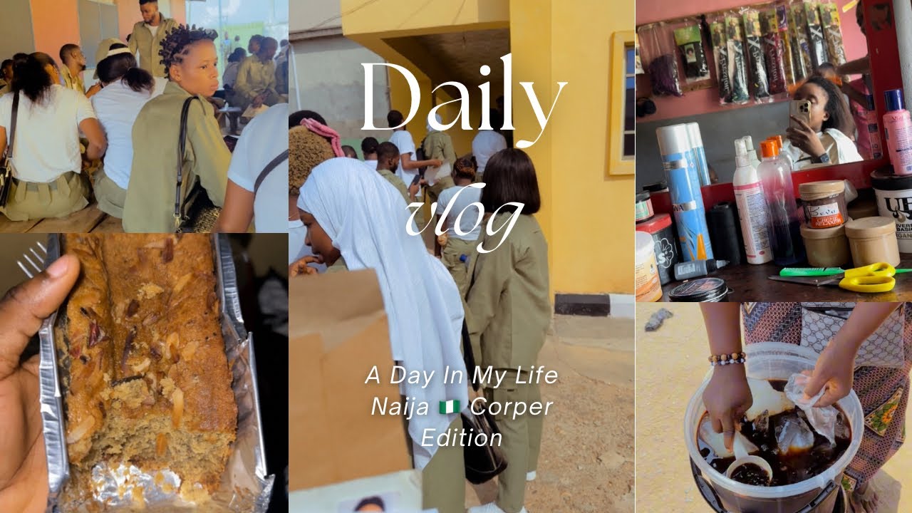 A Day In The Life of a Nigerian🇳🇬 Corper|| Mini Vlog Series|| ESTHER ...