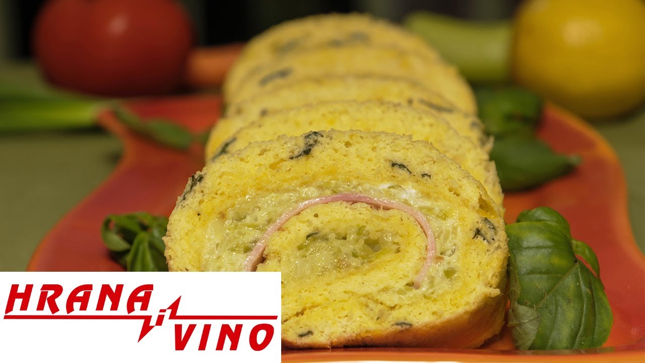 Slana rolada s povrćem | Hrana i Vino HR - YouTube