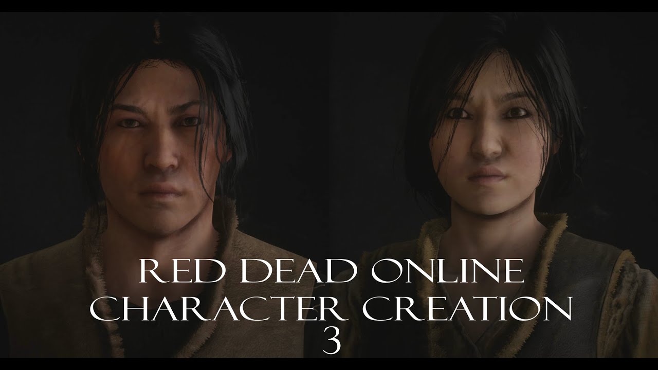 Red Dead Online - Character Creation 3 - YouTube