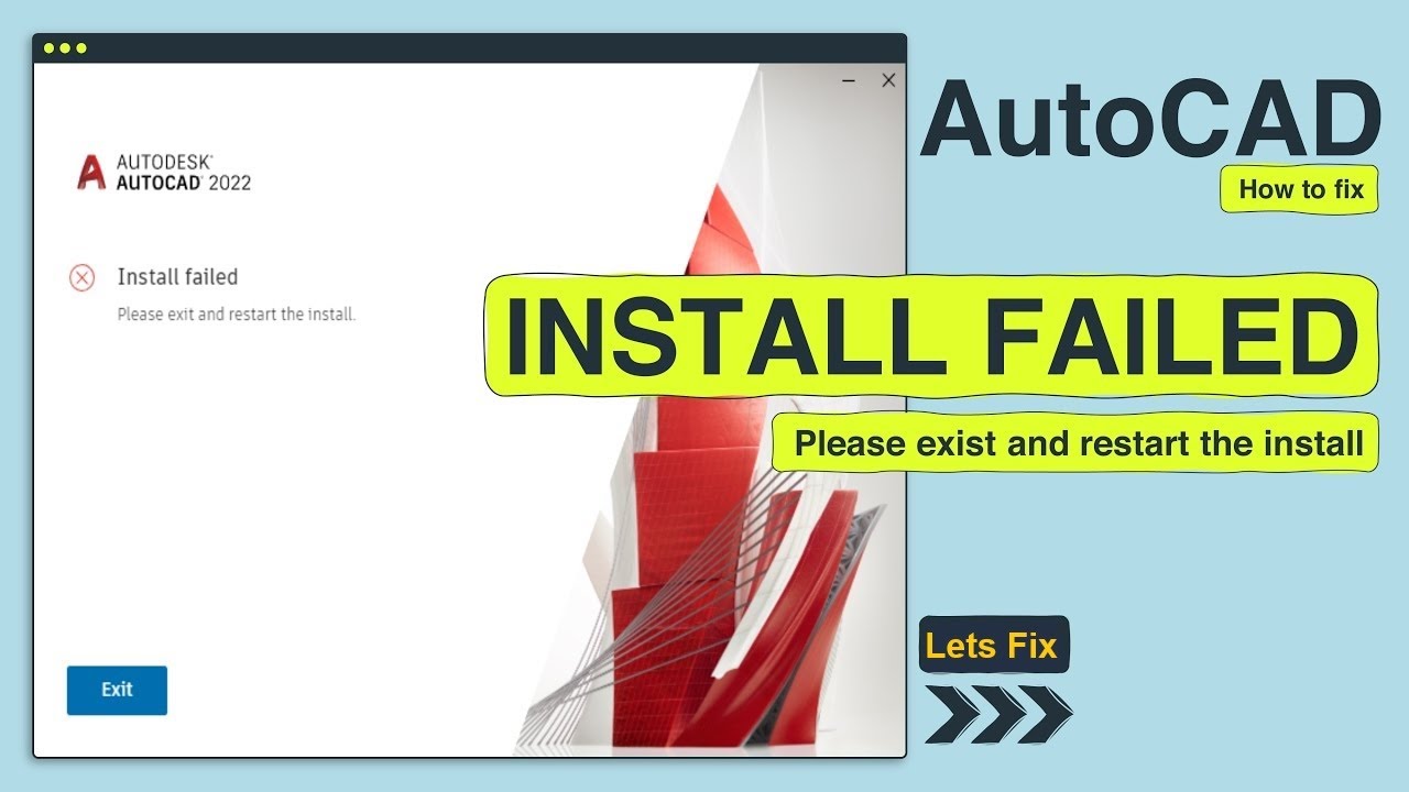 How to autocad not installing and reboot again and again - YouTube