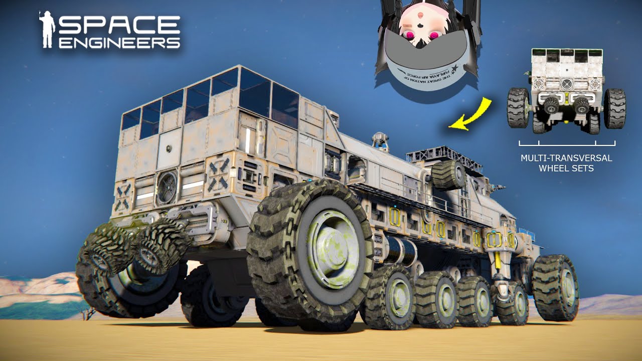 I Made an Ultra Rover With Insane Performance, Space Engineers ...