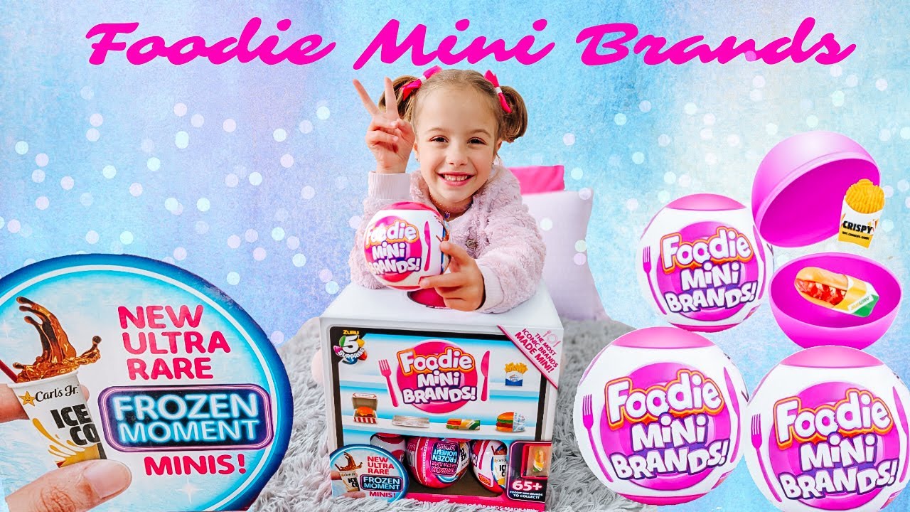 Sponsored Foodie Mini Brands miniature foods - YouTube