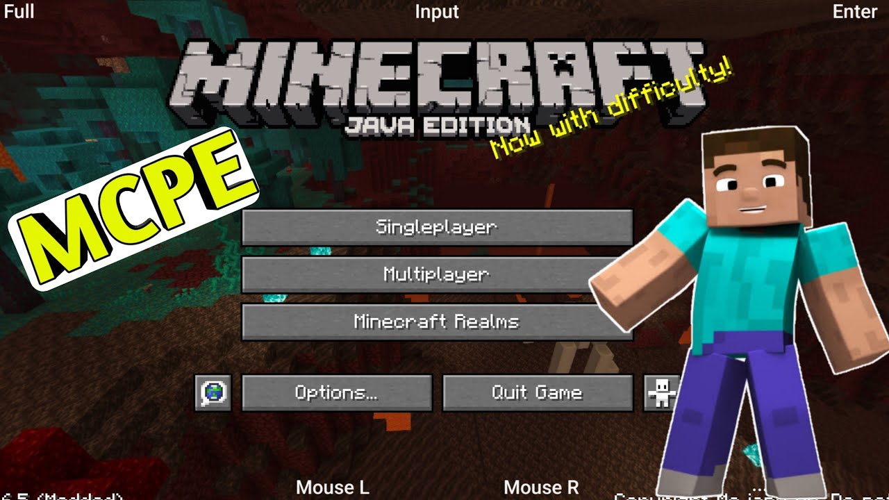 I Installed Minecraft Java edition on Android | Best Minecraft Java ...