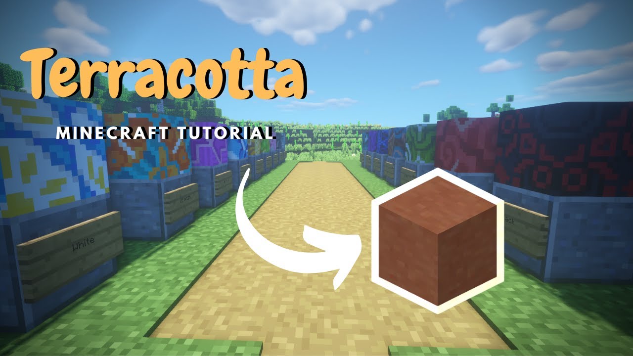 Find and Use: Terracotta - Minecraft Tutorial - YouTube