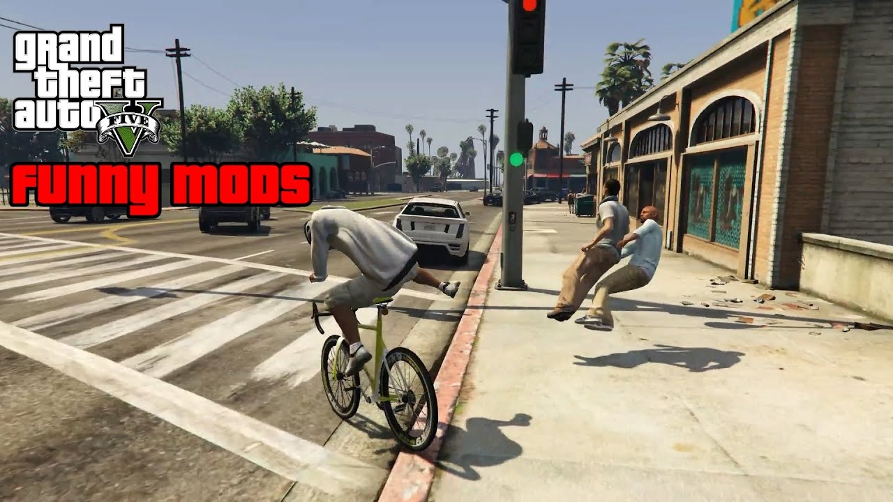 GTA 5 Funny Mods - YouTube