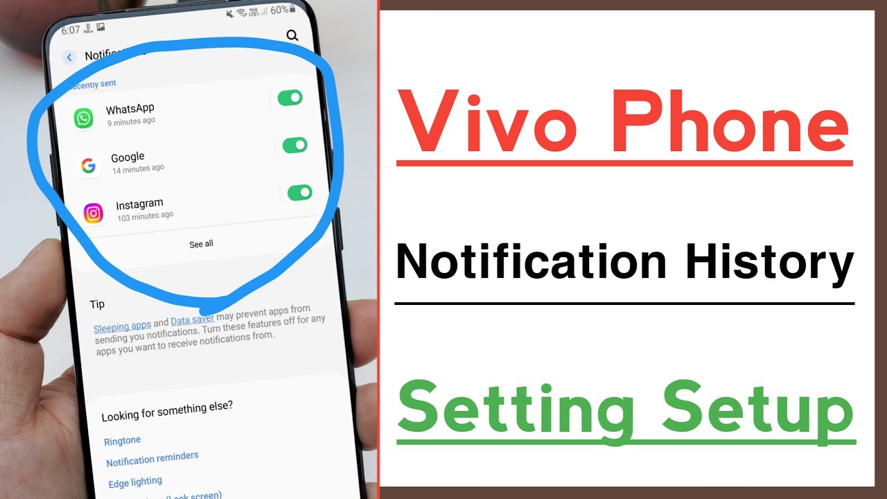 Vivo Phone Notification History Setting Setup 2024 - YouTube