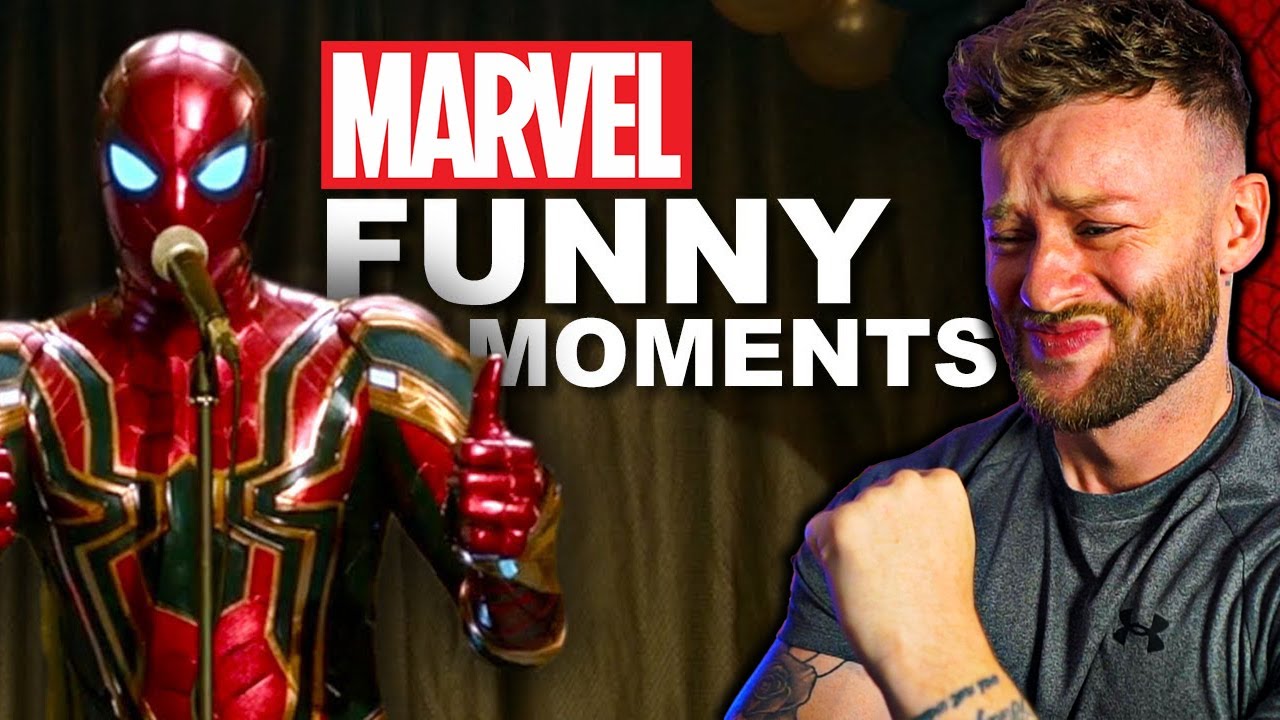 Try Not To Laugh! | Funniest Moments in Every Marvel Movie! - YouTube
