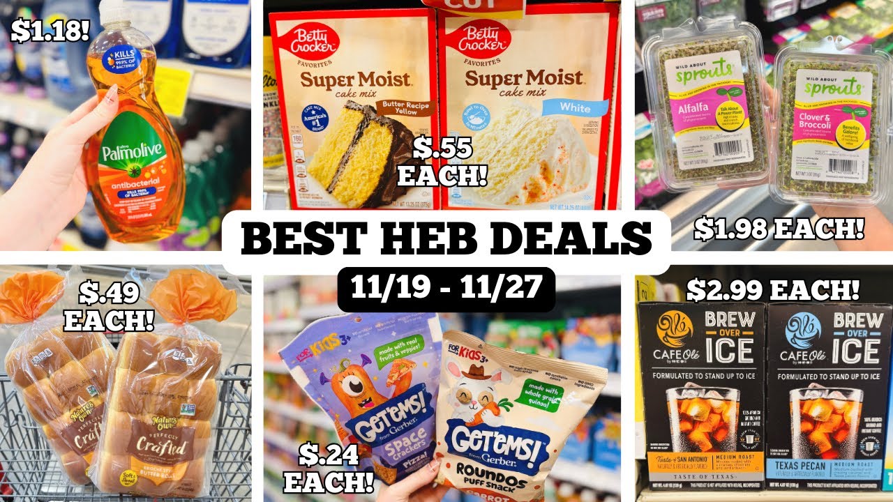 BEST HEB COUPON DEALS | EASY DEALS TO SAVE MONEY | LEARN TO COUPON AT ...
