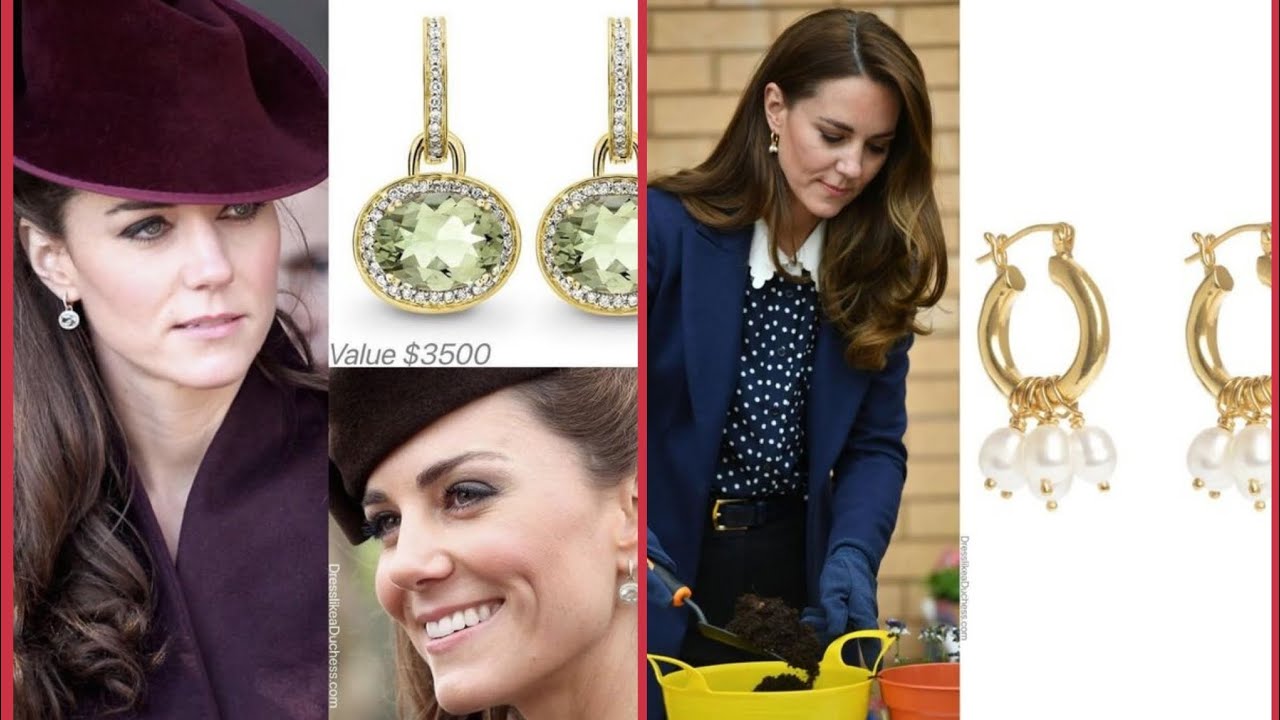 💥🔥 ELEGANT FASHION JEWELLERY BEST NEW DESIGNS WORE BY KATE MIDDLETON # ...