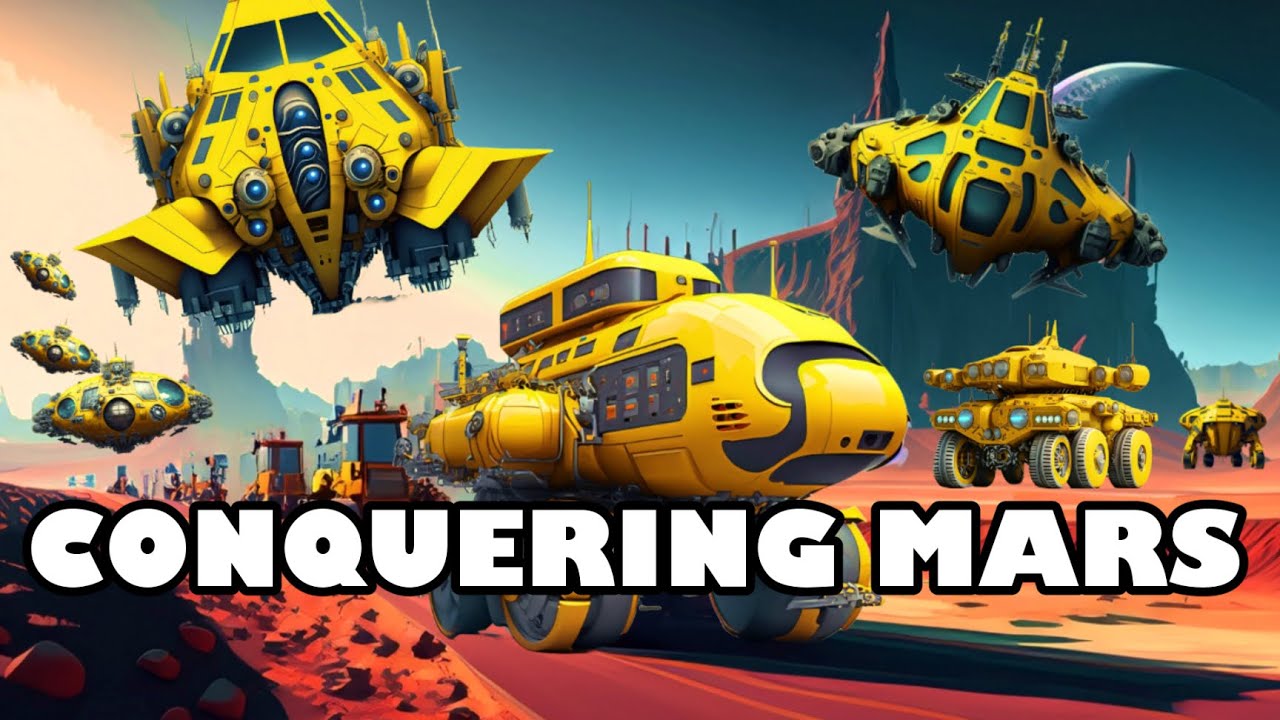 CONQUERING MARS | Mars yields to Earth forces | SCIFI MOTION COMIC - YouTube