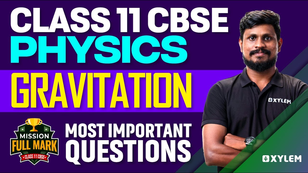Class 11 CBSE - Physics - Gravitation - Most Important Questions ...