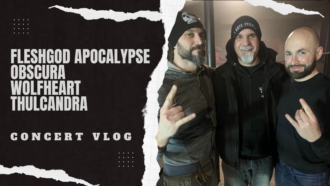 Concert Vlog: Fleshgod Apocalypse (Toronto - Feb 28th, 2023) - YouTube