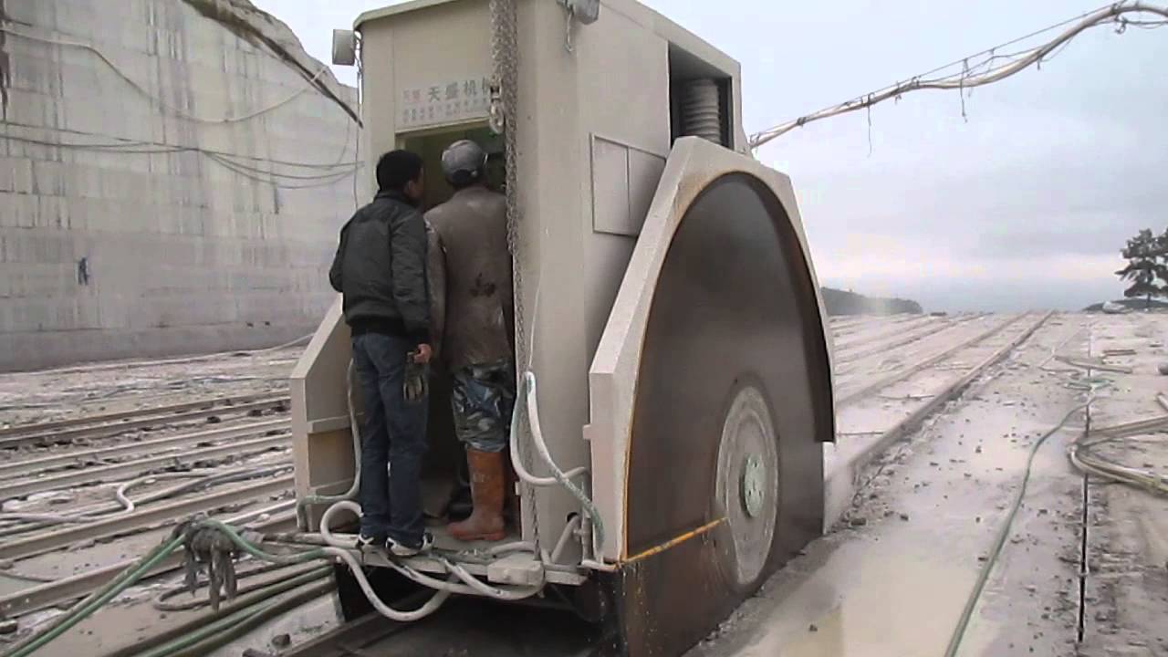 Double Blade Mining Machine - Weisheng Machine - YouTube