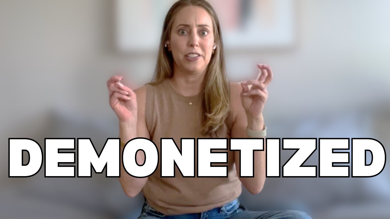 YouTube is demonetizing my channel and I had NO idea 😱 - YouTube