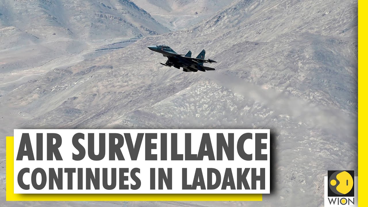 Air surveillance increased on Ladakh LAC after Galwan face-off - YouTube