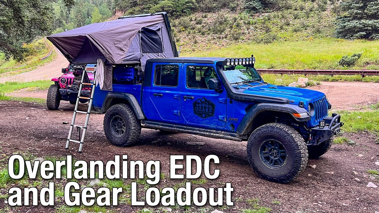 Overlanding EDC and Gear Loadout - What stays in my rig and how I pack ...