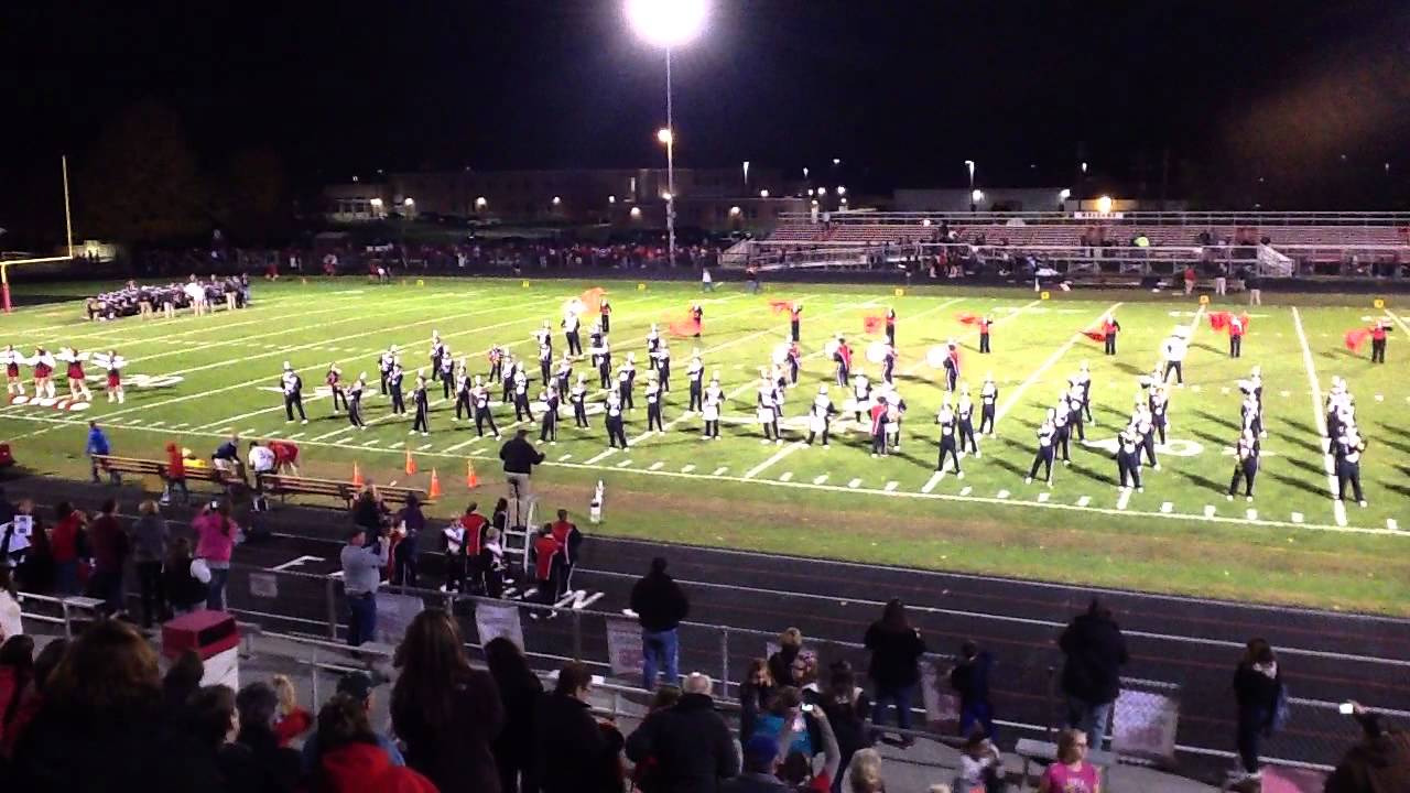 Fairfield Union Marching Falcons "What I Like About You" - YouTube