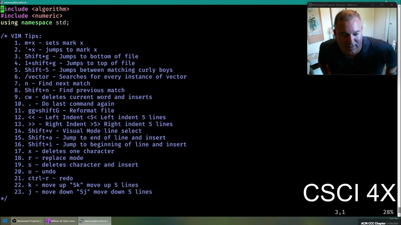 27 Useful Vim Commands - YouTube