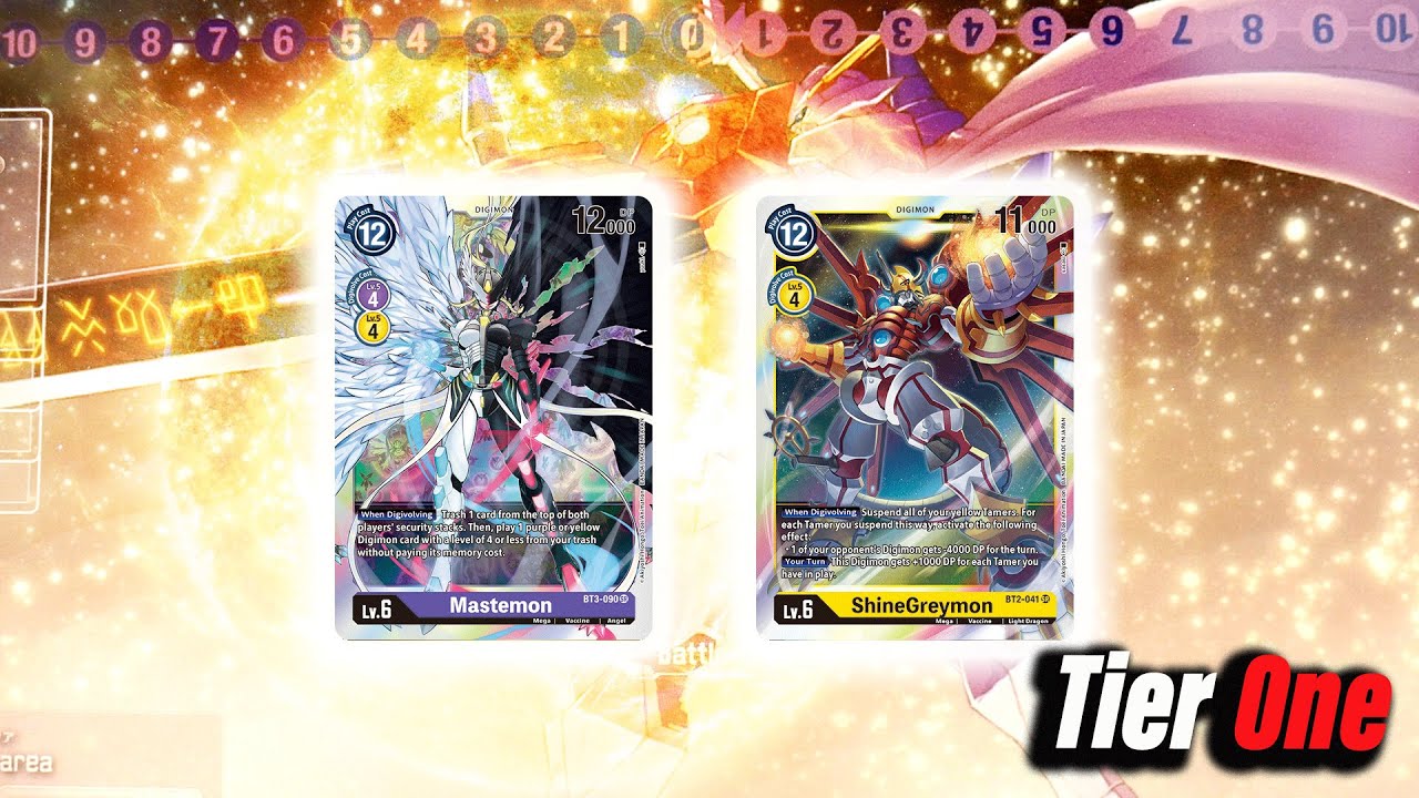 The BEST Yellow Digimon Deck! Shinegreymon! Set 1.5 Format - Digimon ...