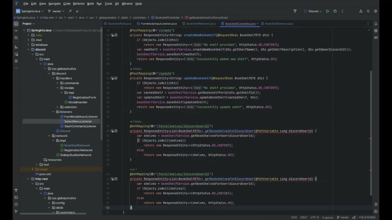 Spring into Java - Handling Edits - YouTube