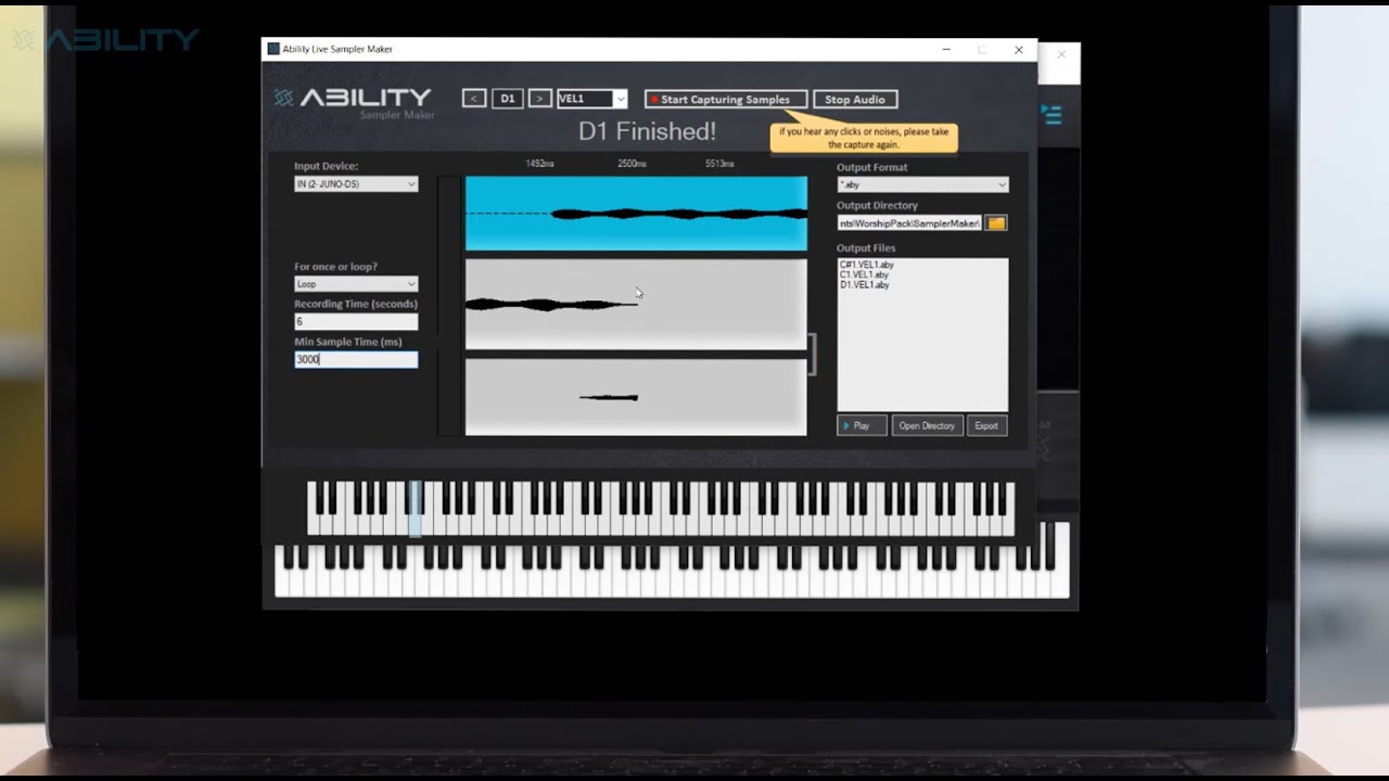 Sampleando um novo instrumento com Ability Live Sampler Maker (Dev ...