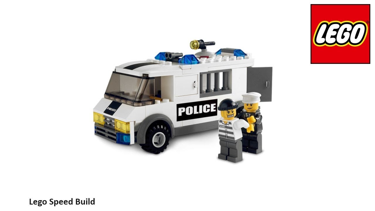 Lego City 7245 Prisoner Transport Speed Build - YouTube