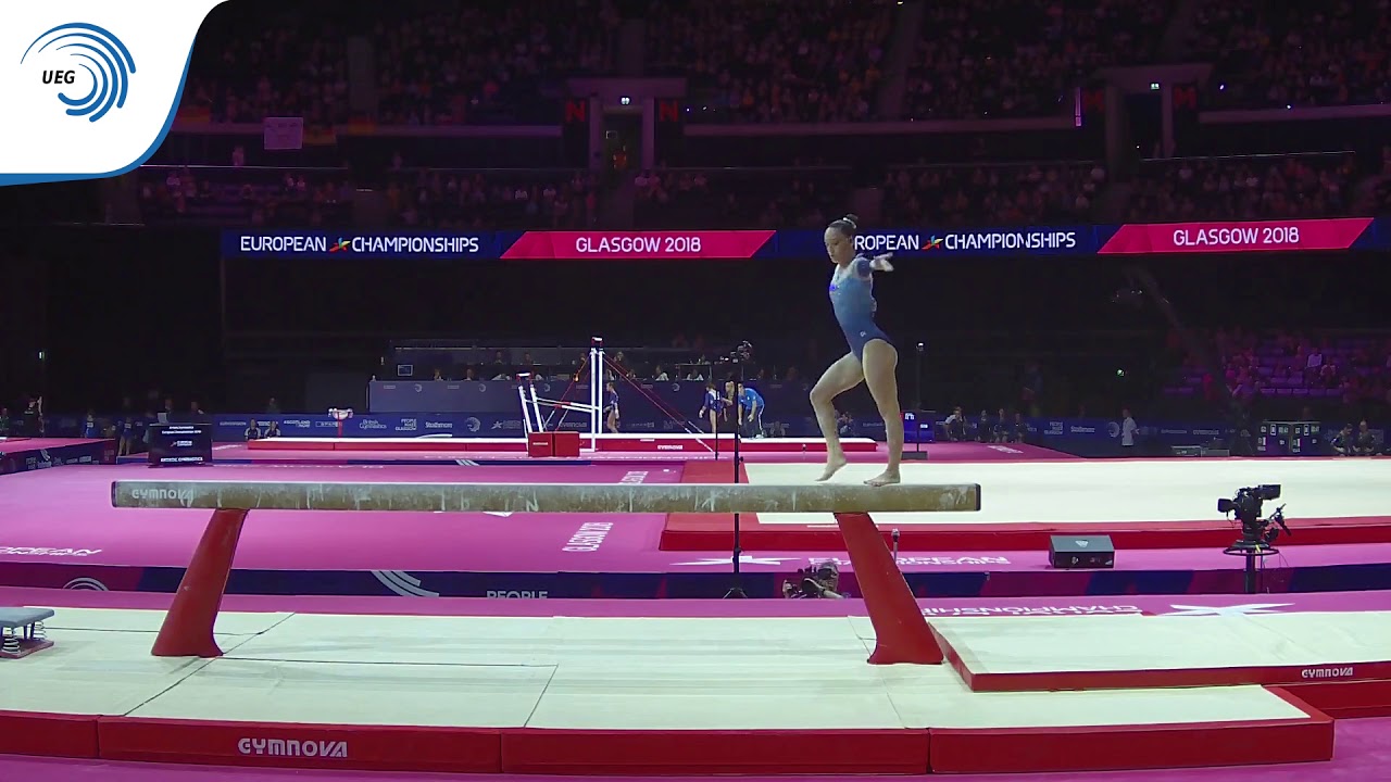 Lihie RAZ (ISR) - 2018 Artistic Gymnastics Europeans, junior ...