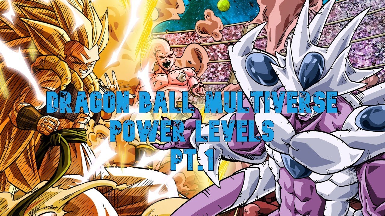 Dragon Ball Multiverse I Power Levels - YouTube