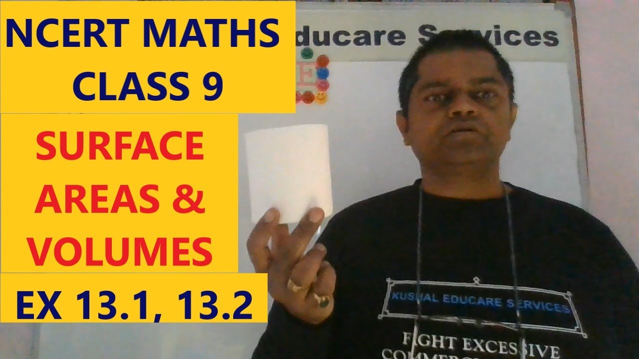NCERT Class 9 Maths Surface Areas And Volumes Exercise 13 1 13 2 YouTube ncert-class-9-maths-surface-areas-and-volumes-exercise-13-1-13-2-youtube