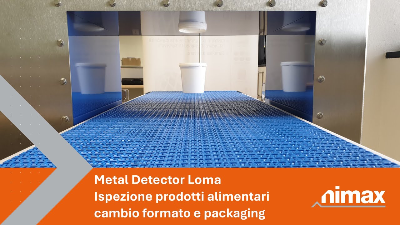 Nimax | Metal Detector Loma. Ispezione prodotti alimentari cambio ...