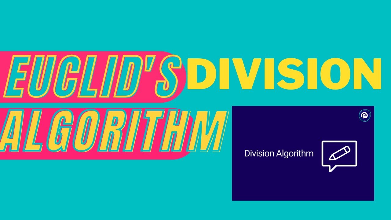 Finding The Hcf Of Two Numbers Using Euclids Division Algorithm Youtube 0850