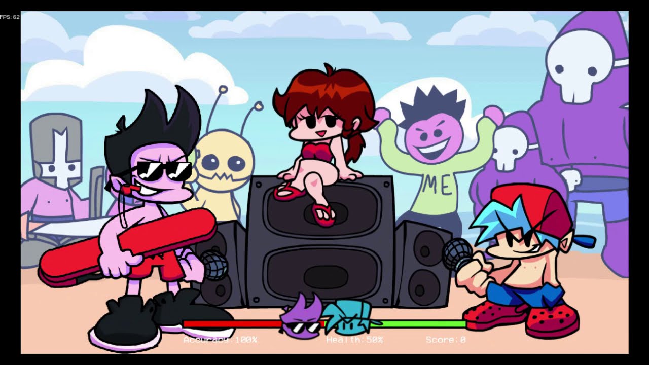 Friday Night Funkin Beach Brother l Fnf Mod - YouTube