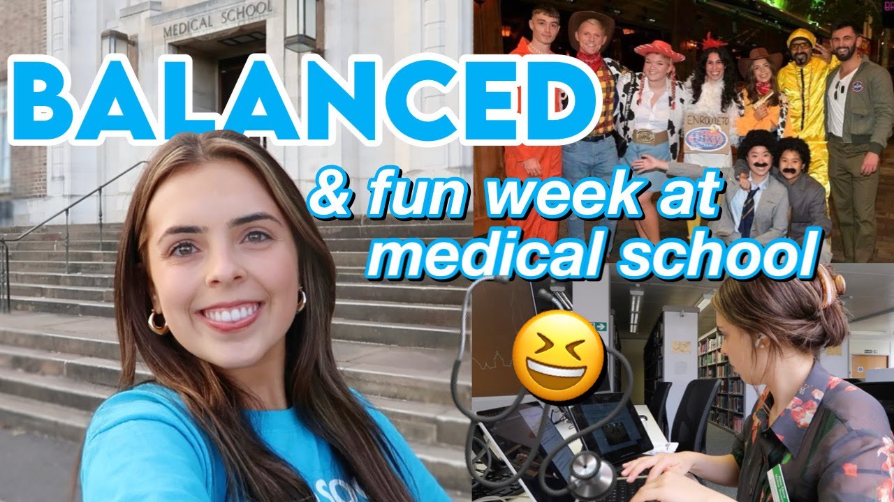 balanced & fun week in the life of a 3rd year medical student ...