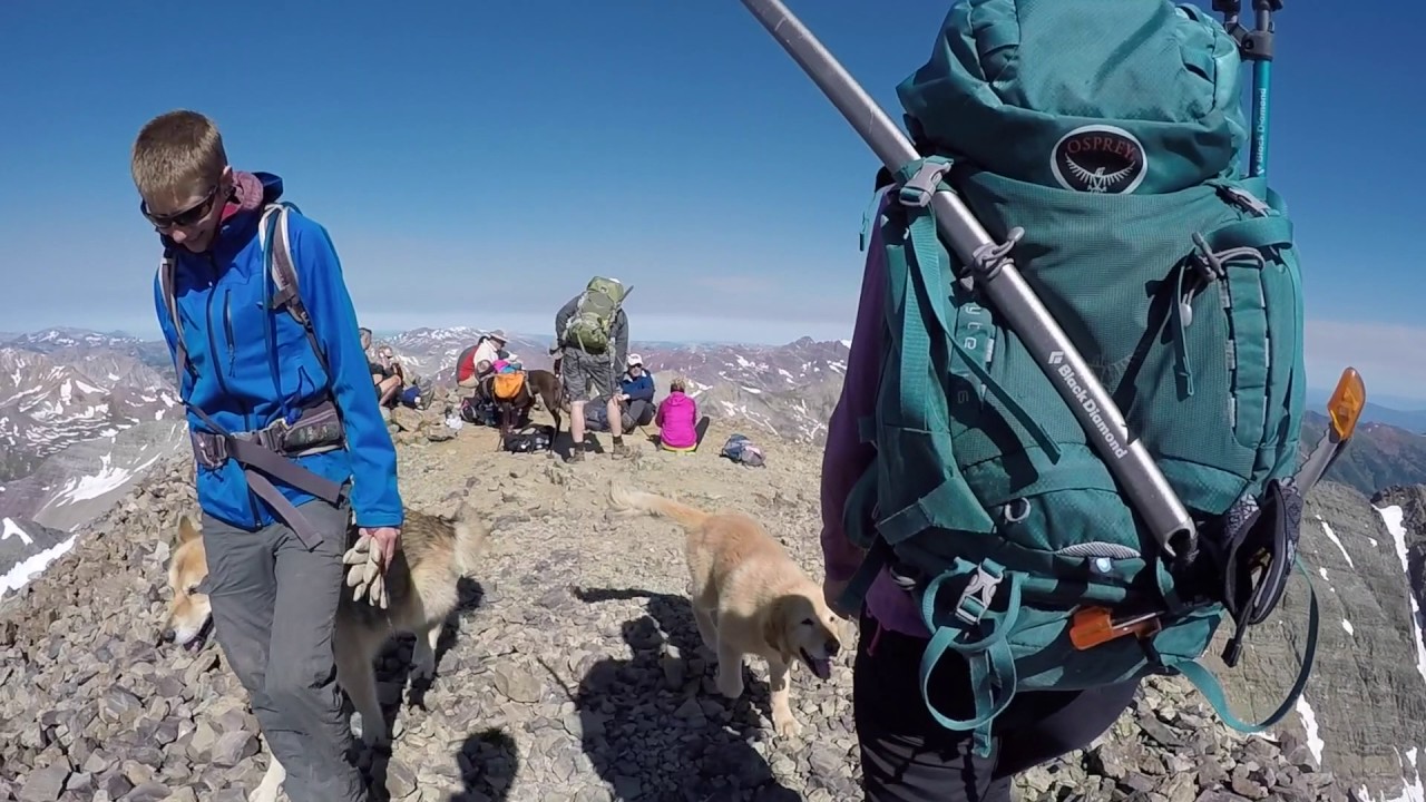 Castle & Conundrum Peak - 14ers - YouTube