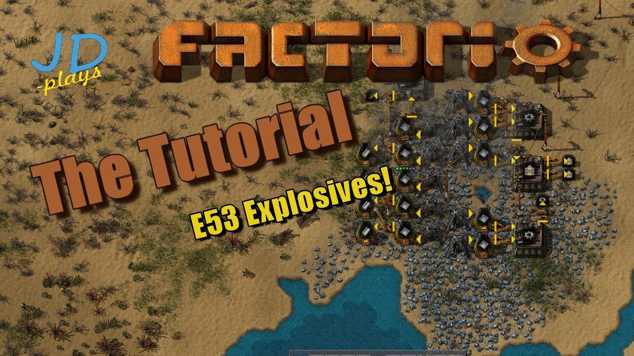 Factorio 0.16 The Tutorial E53 Explosives! - YouTube