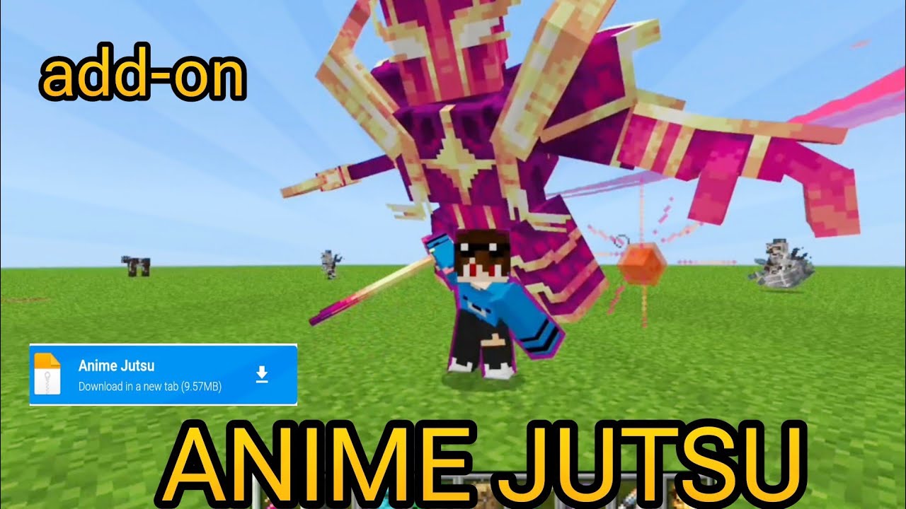 Anime Jutsu Add-On Minecraft Bedrock 1.21.+ - YouTube
