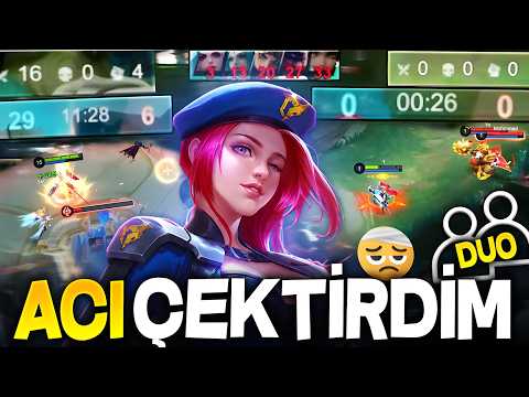 LANEDE ÜSTÜME OYNADILAR !! BASELERİNE HAPSETTİM - Mobile Legends