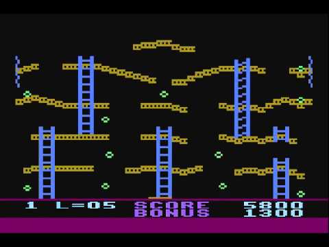 You Have To Jump, Man! | Jumpman for Atari 8 Bit Computers - YouTube